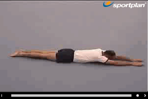 Tummy Down Arch Rock. Key 3 Body conditioning - | Sportplan