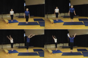 2 feet to 2 feet rhythmical action phrase Key 2 Body | Sportplan