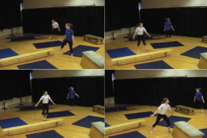 Sideways galloping without arm swing Key 2 Body | Sportplan