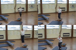 Hurdle Step Variations with low apparatus Key 3 Body | Sportplan