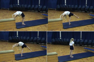 Modified Bridge with hands on apparatus Key 3 Bridge - | Sportplan