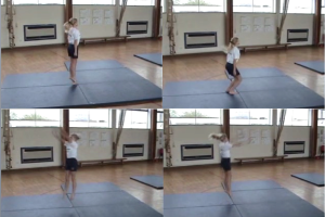 Rhythmic Jumping Pattern with Twists Key 3 Body | Sportplan