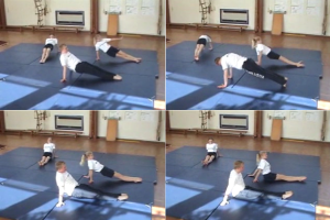 Back support into front support Key 3 Body | Sportplan