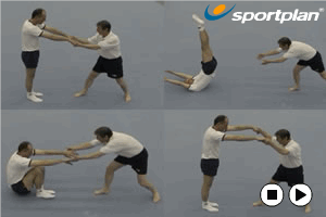 Horizontal Pike - Gymnastics Drills, Gymnastics | Sportplan