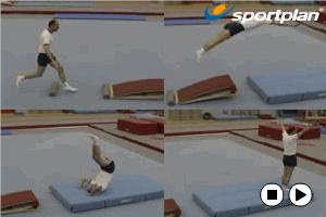Horizontal Pike - Gymnastics Drills, Gymnastics | Sportplan