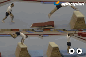 Through Vault Key 3 Through Vault - Gymnastics Drills, | Sportplan