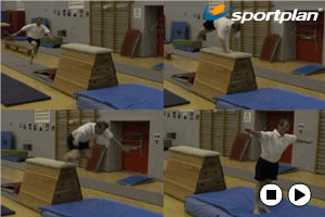 Straight Vault Key 4 content Vault Work - Gymnastics | Sportplan