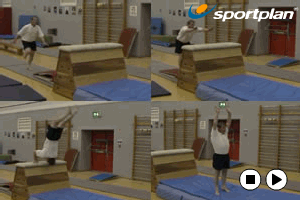 Key 4 content Vault Work - Gymnastics Drills, | Sportplan