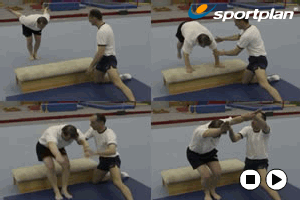 Through Vault (Progression) Key 3 Through Vault - | Sportplan