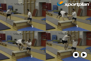 Key 3 Through Vault - Gymnastics Drills, Gymnastics | Sportplan