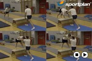 Astride Vault (Progression) Support Key 3 Astride | Sportplan