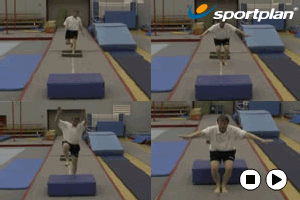 Hurdle Step x 2 (Progression) Key 3 Hurdle Step - | Sportplan