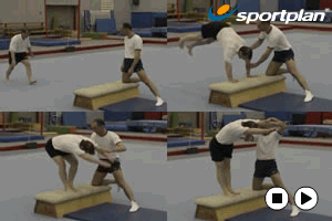 Key 3 Through Vault - Gymnastics Drills, Gymnastics | Sportplan
