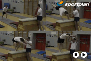 Through Vault (Progression) Key 3 Through Vault - | Sportplan