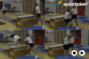 Key 3 Through Vault - Gymnastics Drills, Gymnastics | Sportplan