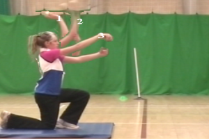 Throwing technique stage 1a close Skills - Rounders | Sportplan