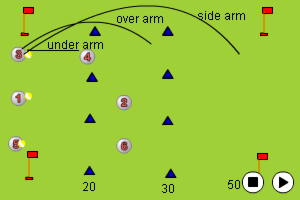 Varying distance Throwing & Catching - Rounders | Sportplan