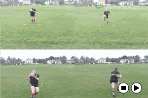 kick and catch. Agility & Running Skills - Rugby | Sportplan