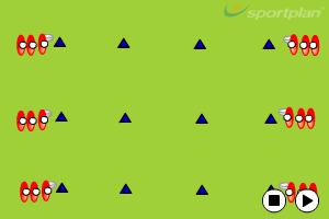 Fast Feet Drill Agility & Running Skills - Rugby | Sportplan