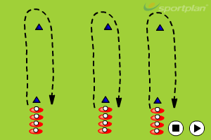 Fast Feet Drill Agility & Running Skills - Rugby | Sportplan