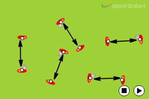 Standing and Passing Passing - Rugby Drills, Rugby | Sportplan