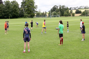 Traffic Passing Warm Up - Rugby Drills, Rugby Coaching | Sportplan