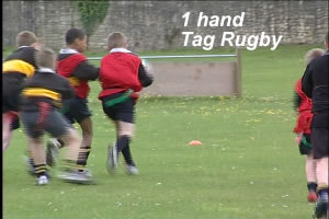 Single Tag rugby Tackling - Rugby League Drills, Rugby | Sportplan