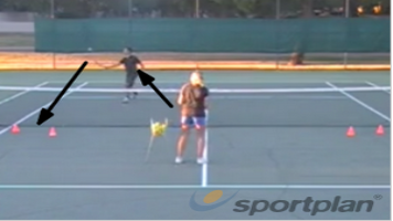 Forehand mini drop shot Forehand Drills - Tennis | Sportplan