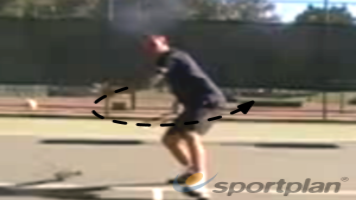 Forehand low point of contact - follow through | Sportplan
